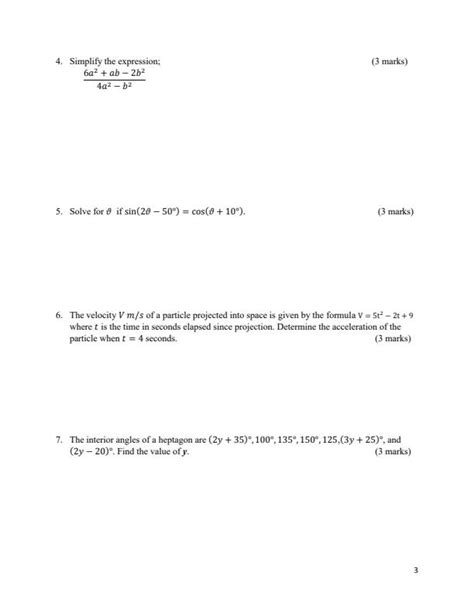 Form 4 Mathematics Paper 1 End Of Term 2 Examination 2024 2791