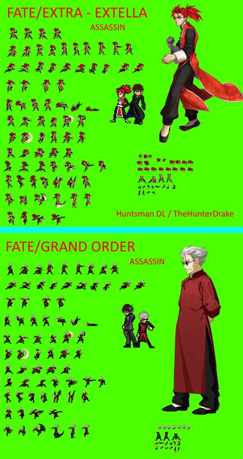 Assassin Li Shuwen Jus Sprite Sheet By Thehunterdrake On Deviantart