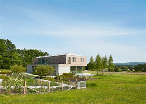 Sussex House Has A Ridged Roof Inspired By The Distant Hills