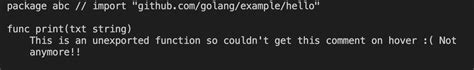 Tests Using Go Doc Fail On Go Tip Due To Difference In New Lines Issue Microsoft