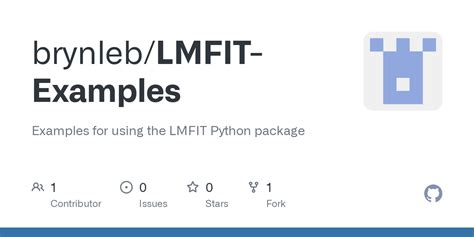 Github Brynleb Lmfit Examples Examples For Using The Lmfit Python