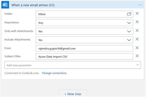 Azure Automation Automate Data Loading From Email Attachments Using