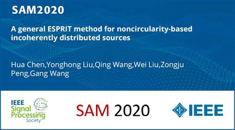 A General Esprit Method For Noncircularity Based Incoherently Distributed Sources Ieee Signal