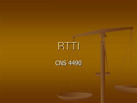 Ppt Rtti Powerpoint Presentation Free Download Id5886676