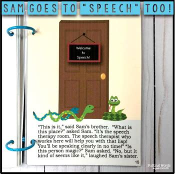 DISTANCE LEARNING Frontal Interdental Lisp Program Book For Speech Therapy