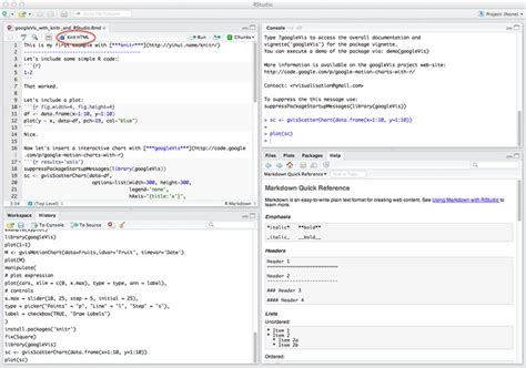 Interactive Reports In R With Knitr And RStudio Interactive How To