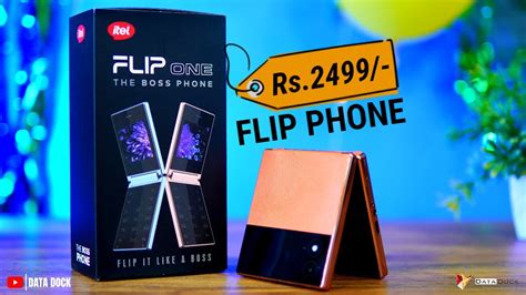 Itel Flip One Phone Rs Flip Leather Design Type C Bt King Voice Itelflipone