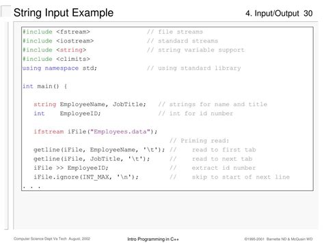 ppt c input output streams powerpoint presentation free download