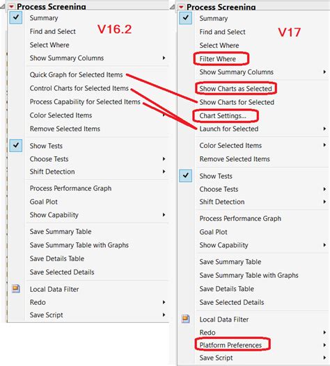 New Features In Process Screening For Jmp 17 Jmp User Community