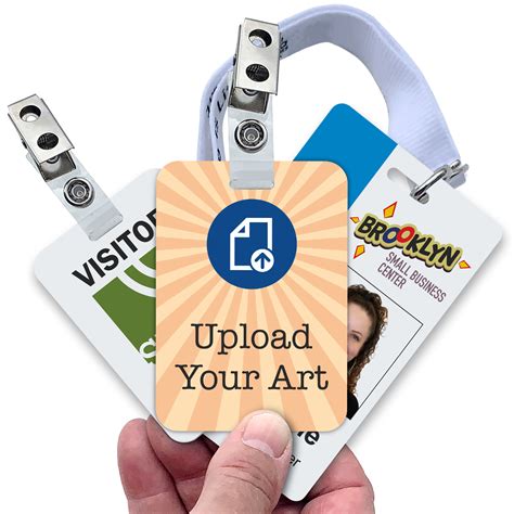 Visitor Badge Template