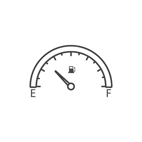 Premium Vector Car Fuel Indicator Icon Vector