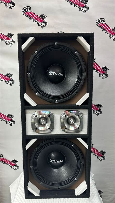 Chuchero Completo Bocina 10 10mh 1000w Tweeter Xt Audio Jordan
