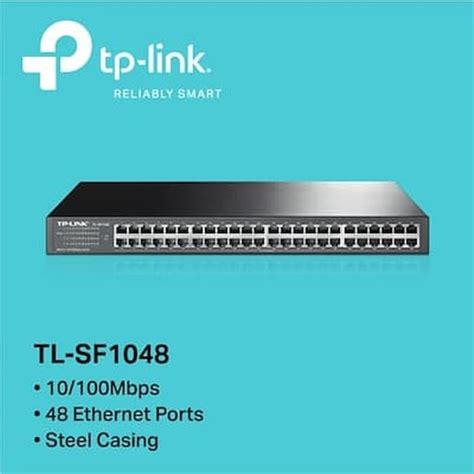 Jual TPLINK TL-SF1048 Switch 48 Port 10/100Mbps TP-LINK TL-SF1048: 48 ...