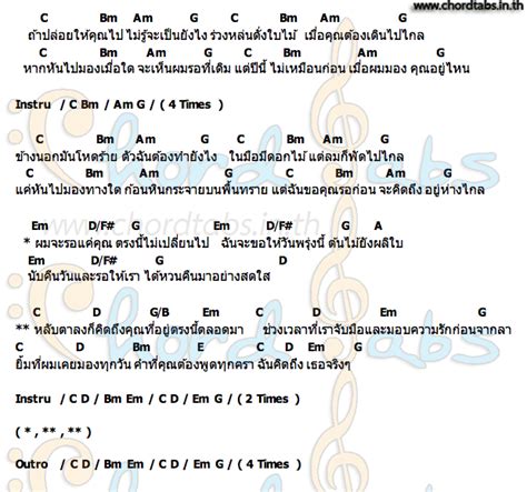 ลมแล้ง Summertimeคอร์ด คอร์ด ลมแล้ง Summertime Yew