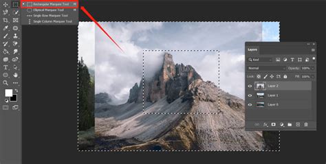 How To Crop A Single Layer In Photoshop
