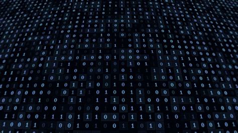 Binary Code Grid Motion Graphics Videohive