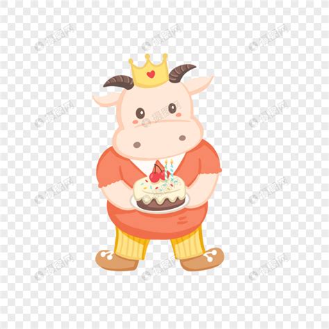 小牛生日快乐庆祝元素素材下载 正版素材402114942 摄图网