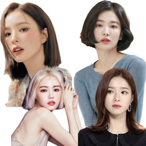 여자 연예인 신세경 김새롬단발 짧은 숏컷 단발 커트 중단발 C컬 펌 헤어스타일 추천 네이버 블로그