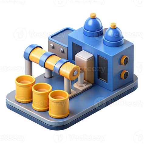 3d Illustration Of Assembly Line 47466613 Png