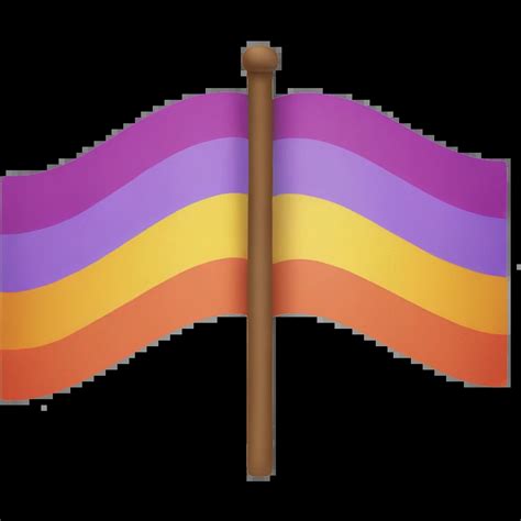 Lesbian Flag Emoji Ai Emoji Generator