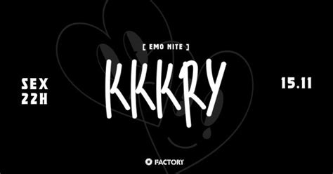 Sex 1511 Kkkry Em Blumenau Sympla