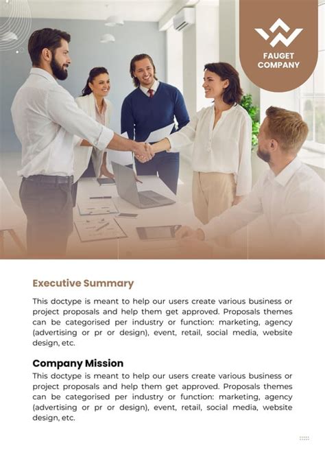 Page 3 Free Printable Executive Summary Templates Canva
