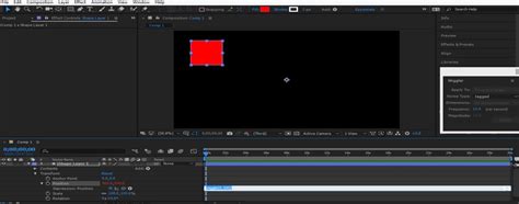 wiggle in after effects creating random movements using wiggle effects