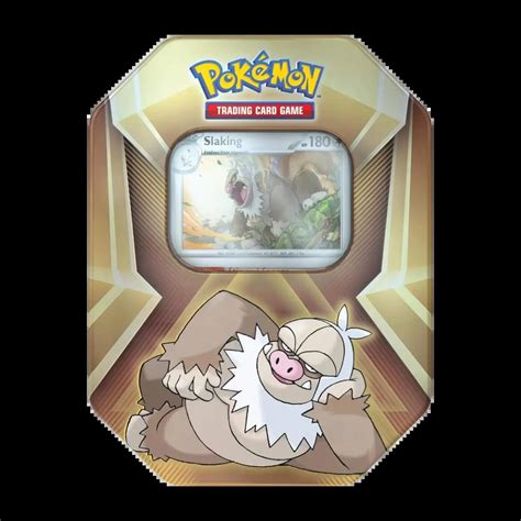 Pokémon Slaking Triple Whammy Tin Victory Road Card Shop