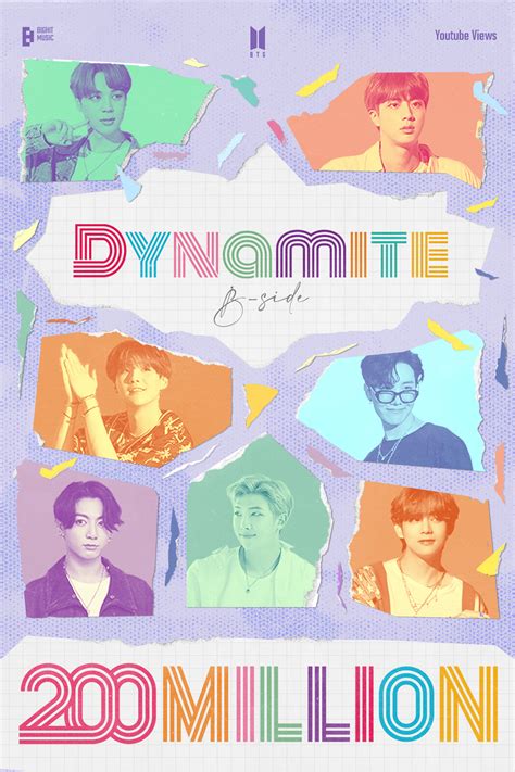 방탄소년단 ‘다이너마이트 B 사이드 버전 Mv도 2억뷰 넘었다 헤럴드경제