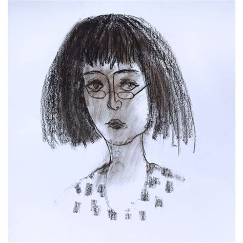 Купить картину Девушка в очках в Москве от художника Галин Ансар