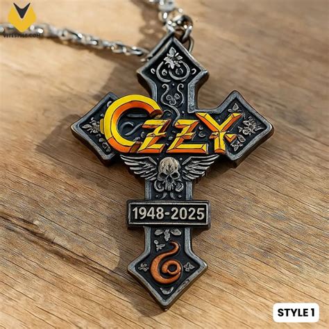 Ozzy Osbourne Memorial Cross Pendant Best Deal 29 95 On June 5 2026