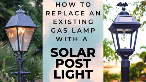 Solar Lamp Post Conversion Kit At Raymond Irwin Blog