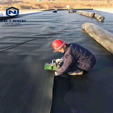 Pond Liner Geomembrane Textured Geomembrane For Landfill Project