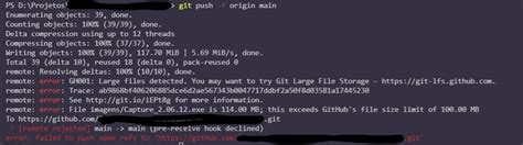como remover arquivos grandes do histórico do git