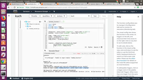 Python Import Error Lambdafunction Cannot Import Name Imaging Stack Overflow