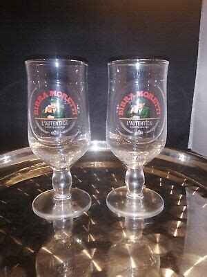 Moretti Beer Glasses For Sale Ebay