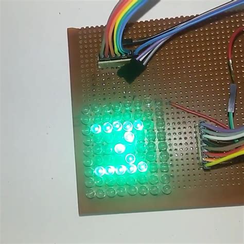 LED MATRIX DISPLAY Hackaday Io