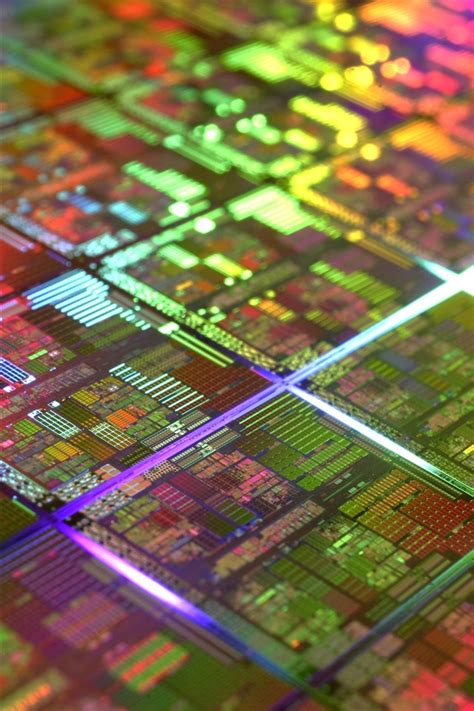 배경 화면 Cpu 칩 코어 회로 기판 3840x2160 Uhd 4k 그림 이미지