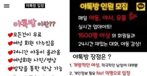 카카오톡이 아동음란물 유통 창구 불법 음란물 온상 야톡방