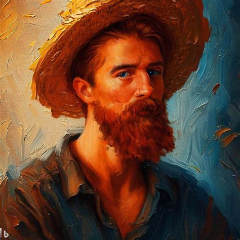 밀짚모자를 쓴 자화상 미켈란젤로 부오나로티