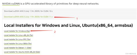 Windows11系统安装cuda和cudnnwindows11 安装cuda Cudnn Csdn博客