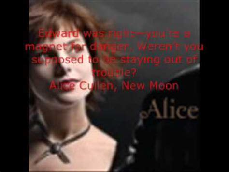 Alice Cullen Quotes Youtube
