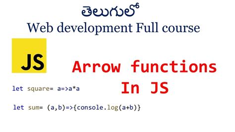 Arrow Functions In Javascript Arrow Function Vs Normal Function