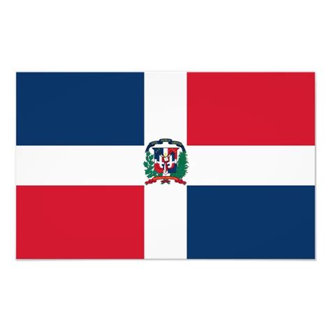 Printable Dominican Flag