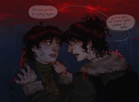 Byler Season 5 Concept Artfanart In 2023 Stranger Things Mike