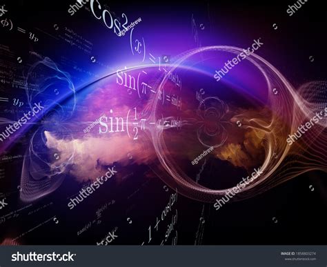 D Rendering Math Formulas Abstract Elements Stock Illustration Shutterstock