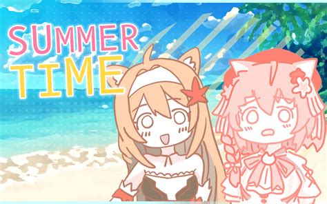 Akie Hiiro两个人的Summer Time 3D冰火歌会 Akie秋绘 Akie秋绘 哔哩哔哩视频