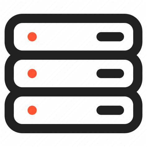 Data Essential Interface Servers Icon Download On Iconfinder