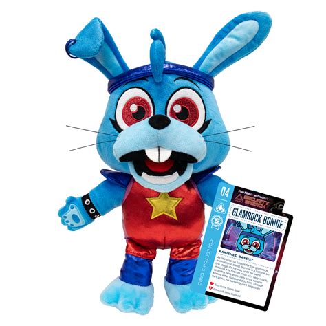 Five Nights At Freddys Glamrock Bonnie Collectors Plush