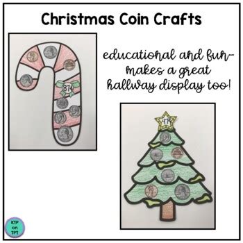 Christmas Coin Crafts Paper And Digital By Ktpontpt Tpt